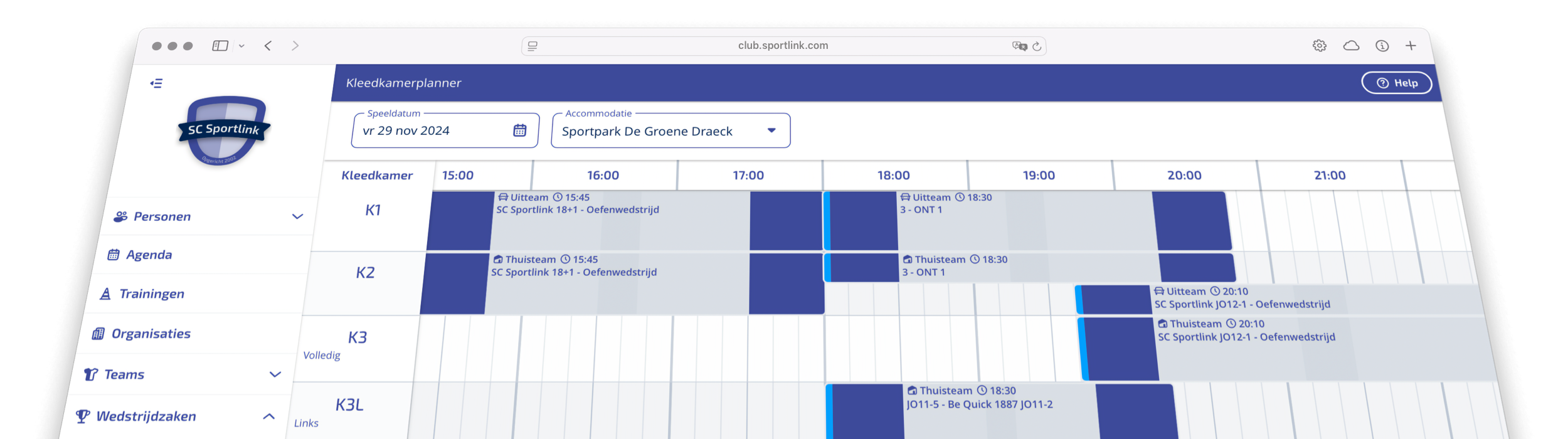 Van start met het nieuwe Sportlink Club - KNZB - Sportlink
